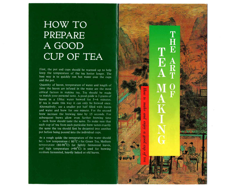 A CONCISE GUIDE TO TEA DRINKING: HOW TO PREPARE TEA – CHOP SUEY CLUB