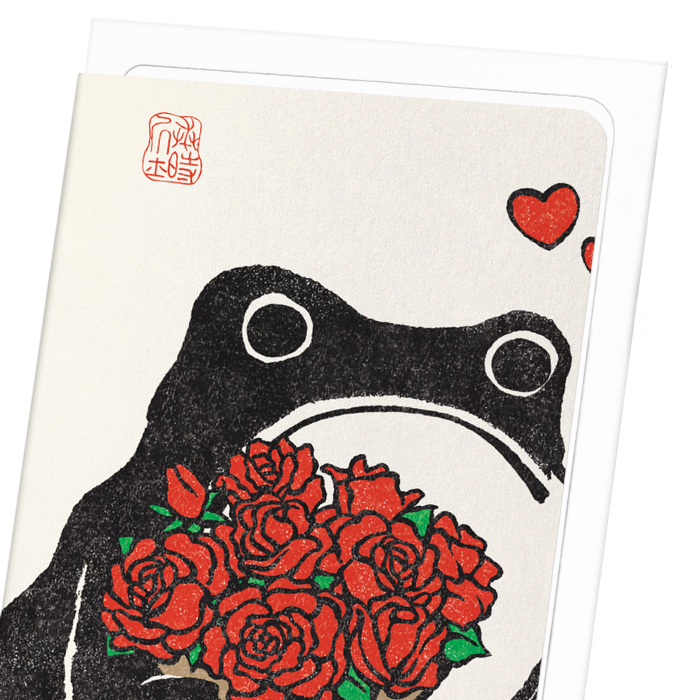 Romantic Ezen Frog Greeting Card – CHOP SUEY CLUB