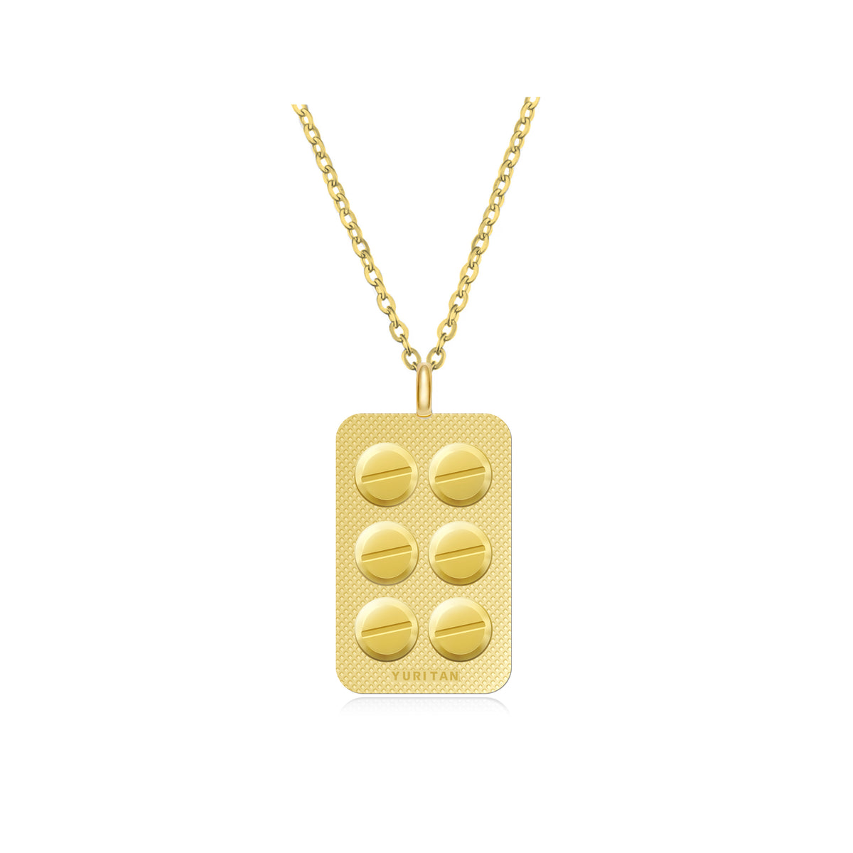 SIX PILL TABLET NECKLACE by Yuri Tan - Asian Lifestyle Boutique – CHOP ...
