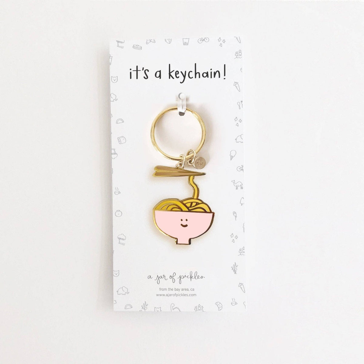 Noodle Bowl Keychain by A Jar of Pickles - Asian Lifestyle Boutique ...