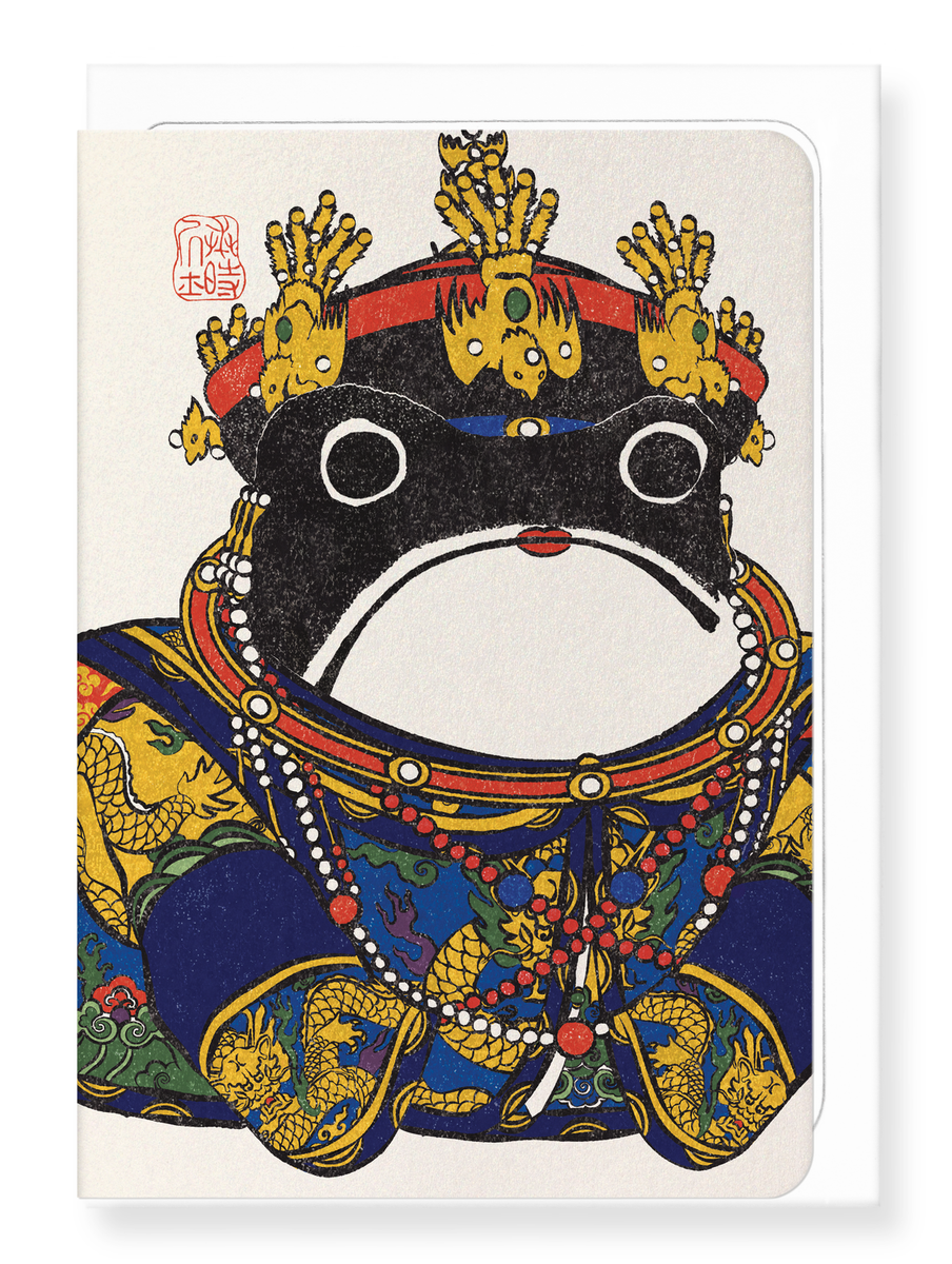 Chinese Empress Ezen Frog Greeting Card - Asian Lifestyle Boutique ...